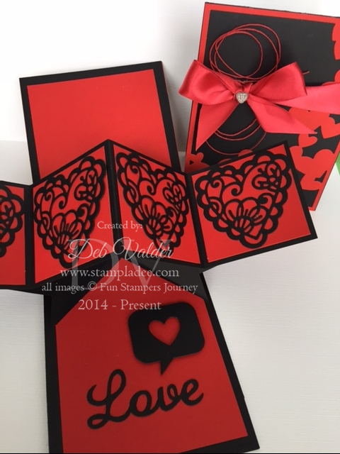 Valentine Twist Pop Up Card Tutorial with Deb Valder - Stampladee - Deb Valder - Paper Crafter ...