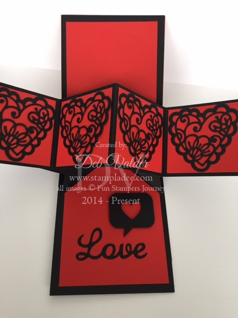 Valentine Twist Pop Up Card Tutorial with Deb Valder - Stampladee - Deb Valder - Paper Crafter ...