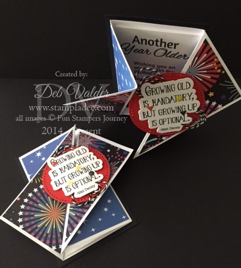 Twist Turn Gate Fold Card with Deb Valder - Stampladee - Deb Valder ...