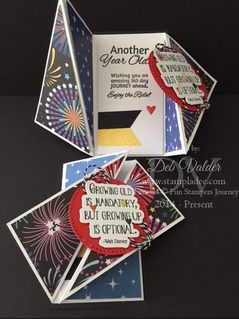 Twist Turn Gate Fold Card with Deb Valder - Stampladee - Deb Valder ...