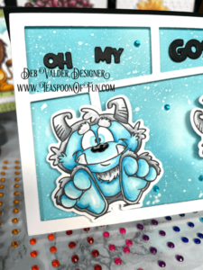 Sneaky Peek Yeti Slider Card with Deb Valder - Stampladee - Deb Valder ...