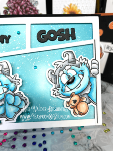 Sneaky Peek Yeti Slider Card with Deb Valder - Stampladee - Deb Valder ...