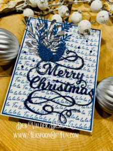 Winter Foliage FaLaLa with Deb Valder - Stampladee - Deb Valder - Paper ...