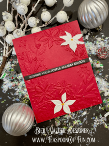 National Poinsettia Day with Deb Valder - Stampladee - Deb Valder - Paper Crafter Extraordinare