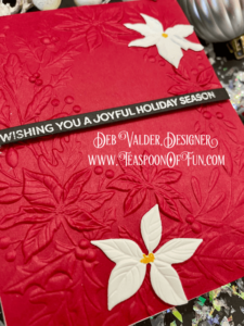 National Poinsettia Day with Deb Valder - Stampladee - Deb Valder - Paper Crafter Extraordinare