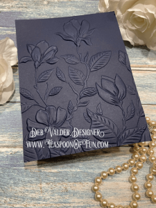 Marvelous Magnolia 3D Embossing Folder with Deb Valder - Stampladee - Deb Valder - Paper Crafter ...